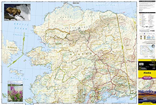 Alaska Map (National Geographic Adventure Map, 3117)