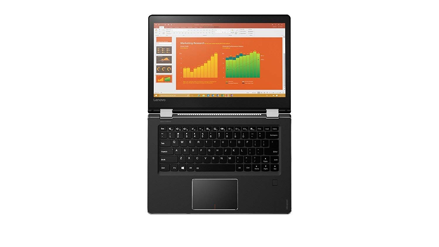 Lenovo Flex 4 14 2-in-1 Laptop, Core i5-7200, 2.5 GHz, 256 GB SSD, AMD Radeon R5 M430 2GB, Windows 10 Home 64-bit, Black (Renewed)