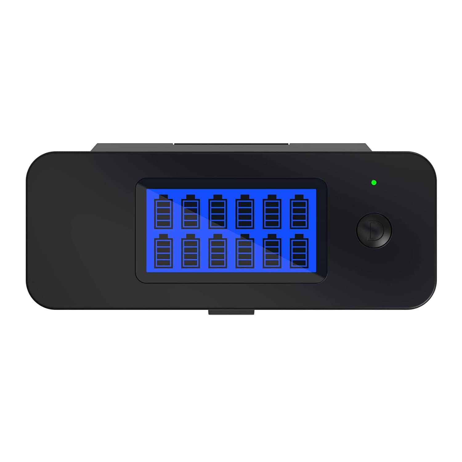 East Brooklyn Labs RadCad Battery Charger and Caddy Drop in The Caddy and Begin Charging Charges 12 AA Rechargeable Batteries Compatible with Most Caddies