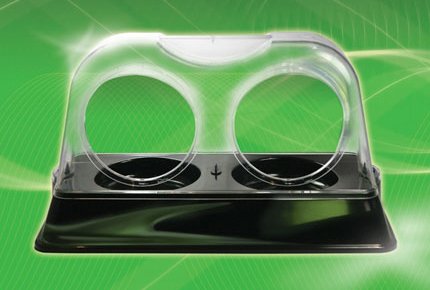 Felines Only - the Purrrfect Cat Dish - Veterinarian Designed Cat Feeding Bowl that Keeps Dogs Out of the Cat Food