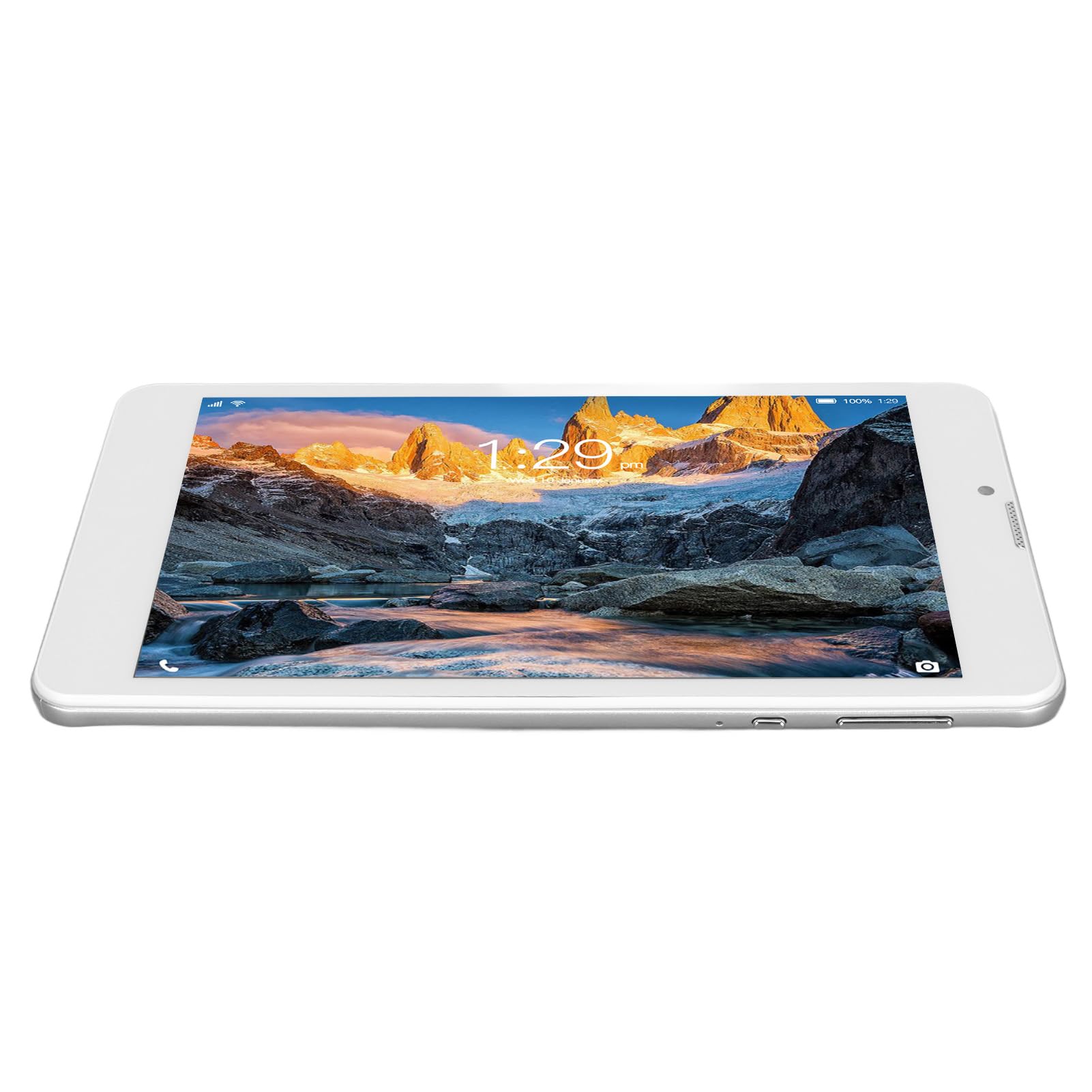 Airshi 7 Inch Tablet, 32GB Tablet 100‑240V Gold Color 4GB 32GB for Video (US Plug)