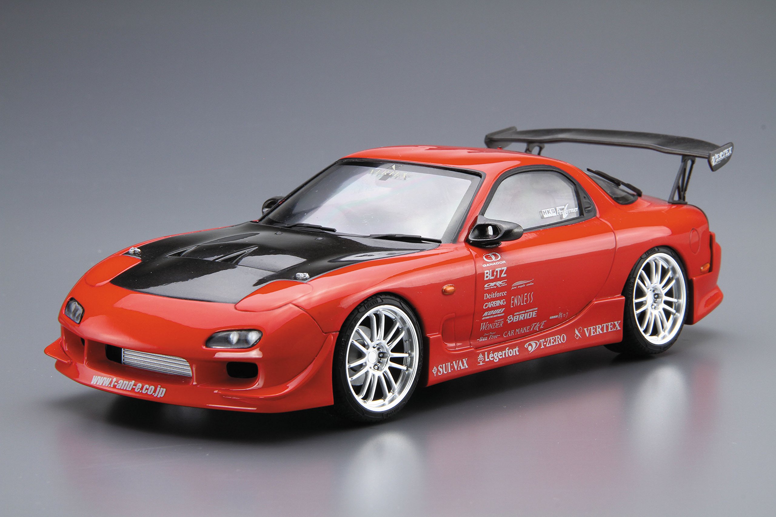 Aoshima Vertex FD3S RX-7 β99 Mazda 1:24 Scale Model Kit