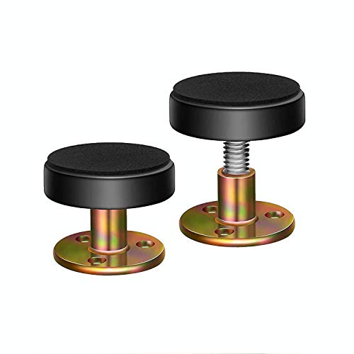 Y-WIN Bed Frame Anti-Shake Tool Adjustable Anti-Shake Fixer Headboard stoppers for Room Wall  Beds Cabinets Sofas,Allow Bed to Be Stationary Easy Install 2PCS