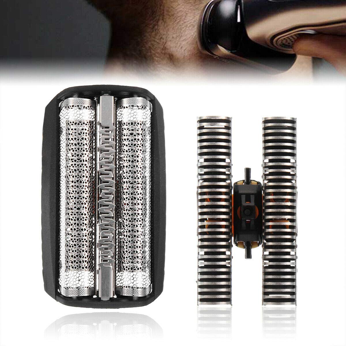 Suprafive Replacement Foil and Cutter w/Rozor Shaver Oil& Cleaning Brush Compatible with Braun 31B 5000 5610 5611 5612 5614 5414 5417 5427 5443 5444