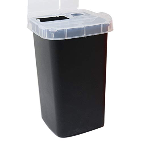 YHCWJZP Kitchen Gallon Trash Garbage Bin Wastebasket,Barbershop Disposable Blade Tattoo Needles Square Waste Storage Box Container - Red