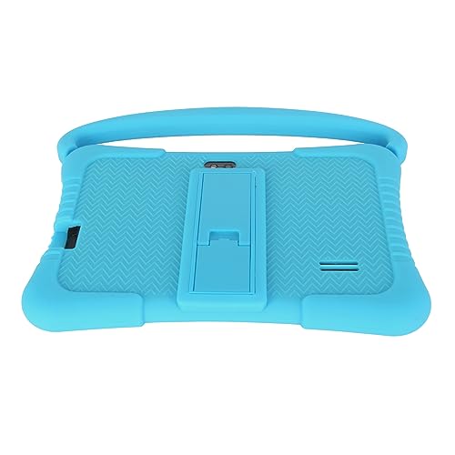 Airshi Kids Tablet, Support Up to 128GB Memory Card Children Tablet 7in Portable Quad Core Dual Camera for Home (US Plug)