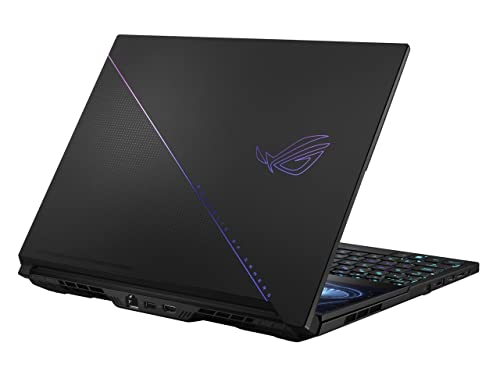 ASUS ROG Zephyrus Duo 16 GX650 GX Gaming & Entertainment Laptop (AMD Ryzen 9 7945HX 16-Core, 64GB DDR5 4800MHz RAM, 2x8TB PCIe SSD RAID 0 (16TB), GeForce RTX 4080, Win 11 Pro) with DV4K Dock