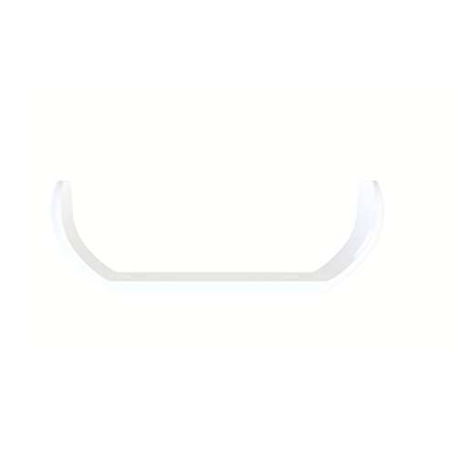 Fstop Labs 2 Pack Wall Ceiling Cabinet Mount Holder Stand Clip for Google Nest Home Mini Gen 1, Gen 2, Round Speaker Accessories (White) 2 Pack