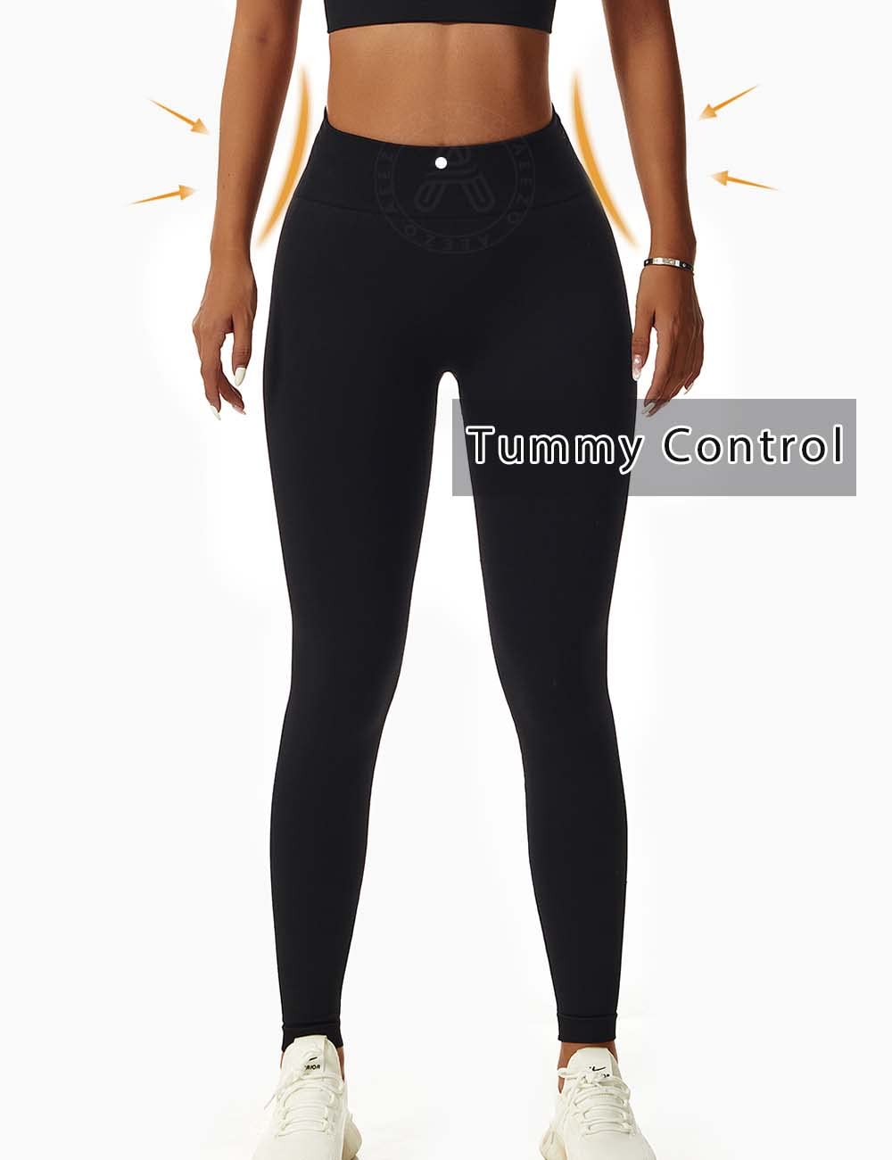 AEEZO Women's Scrunch Seamless Yoga Leggings Curve Butt Lifting Smile Workout Yoga Pants