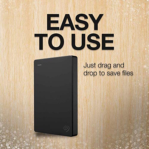 Seagate Portable 1TB External Hard Drive HDD - USB 3.0 for PC, Mac, PS4, & Xbox (STGX1000400) (Renewed)
