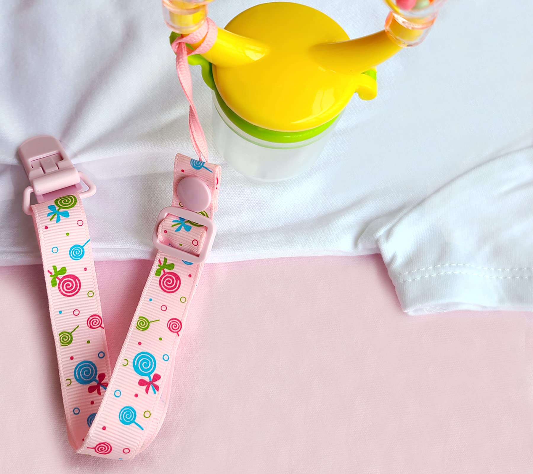 Baby Teething Toys, Alled Teethers for Newborn Infants Girls Boys, Teething Toy Silicone Freezer Safe,Freezable Teether with Baby Fruit Feeders/Hollow Teething Tubes/Holder Strap Clip/Storage Case