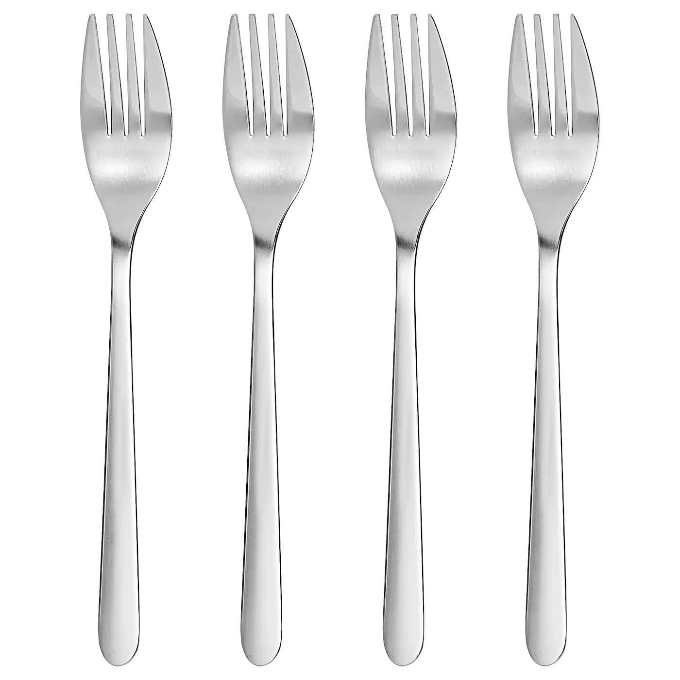 Digital Shoppy FΓRNUFT Fork, Stainless Steel, 4 Pack