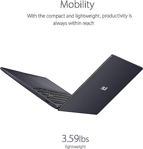 ASUS 2023 Newest Vivobook Go 15 L510 Thin & Light Laptop Computer, 15.6” FHD Display, Intel Dual-Core Processor, 4GB RAM, 64GB eMMC + 256GB SD Card, Windows 11 Home in S Mode, Star Black