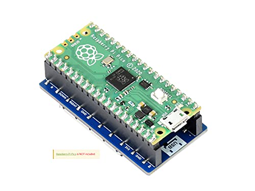 waveshare 1.3inch LCD Display Module for Raspberry Pi Pico 65K RGB Colors 240×240 Pixels SPI Interface Comes with Raspberry Pi Pico C/C++ and MicroPython Demo