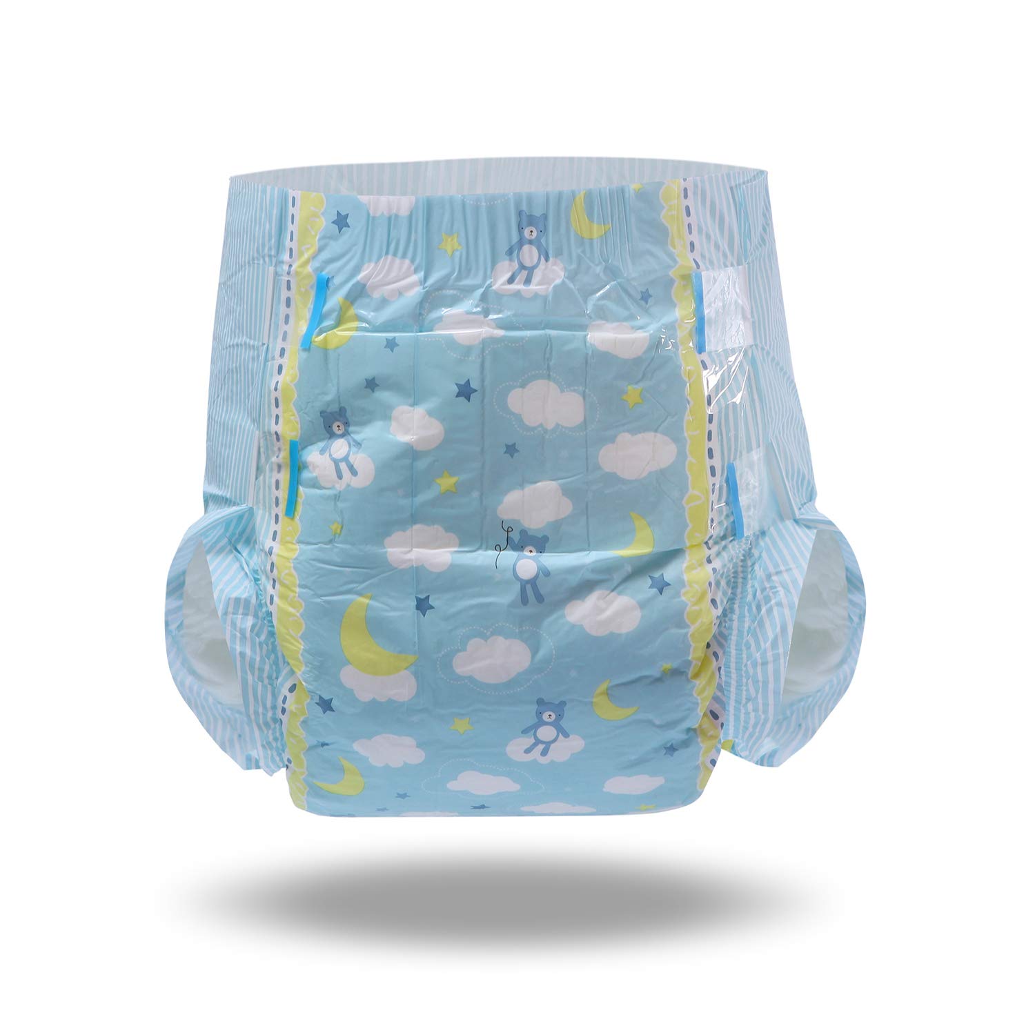 Littleforbig Adult Printed Diaper 40 Pieces (4 Packs) - Little Dreamers (Large 36"-46")