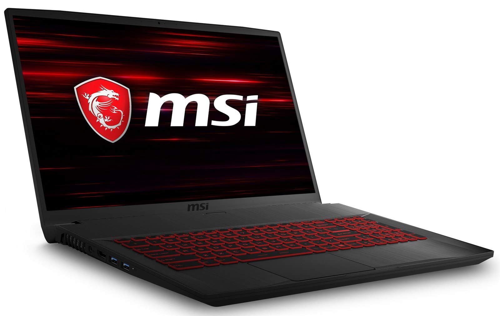 MSI GF75 Thin 9SC-278 17.3" 120Hz FHD Gaming Laptop, Intel Core i7-9750H, NVIDIA GTX 1650, 16GB, 512GB Nvme SSD, Win10