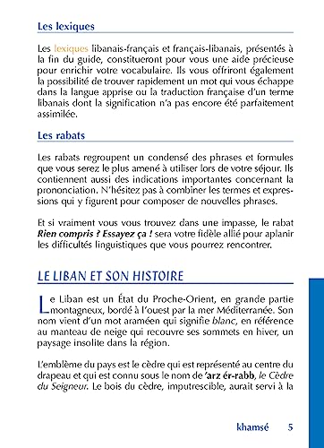 Arabe Libanais de Poche - Lebanese Arabic phrasebook for French speakers (Arabic Edition)