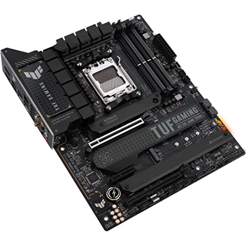 ASUS TUF Gaming X670E-PLUS WiFi 6E Socket AM5 (LGA 1718) Ryzen 7000 ATX Gaming Motherboard(16 Power Stages, PCIe® 5.0, DDR5 Memory, Four M.2 Slots,2.5 Gb LAN,USB 4, Aura RGB Lighting)
