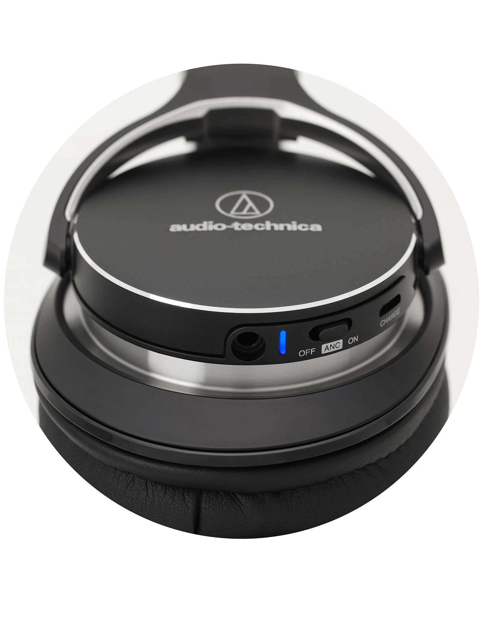 Audio-Technica ATH-MSR7GM SonicPro Over-Ear High-Resolution Audio Headphones, Gun Metal Gray (Renewed)