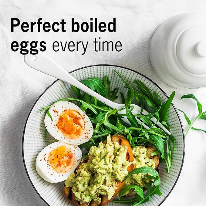 80s BeepEgg - Singing Floating Egg Timer – Boil Together with The Eggs - Egg Cooker for 3 Levels of doneness - BeepEgg with 3 melodies - Funny Musical Egg Timer - Brainstream