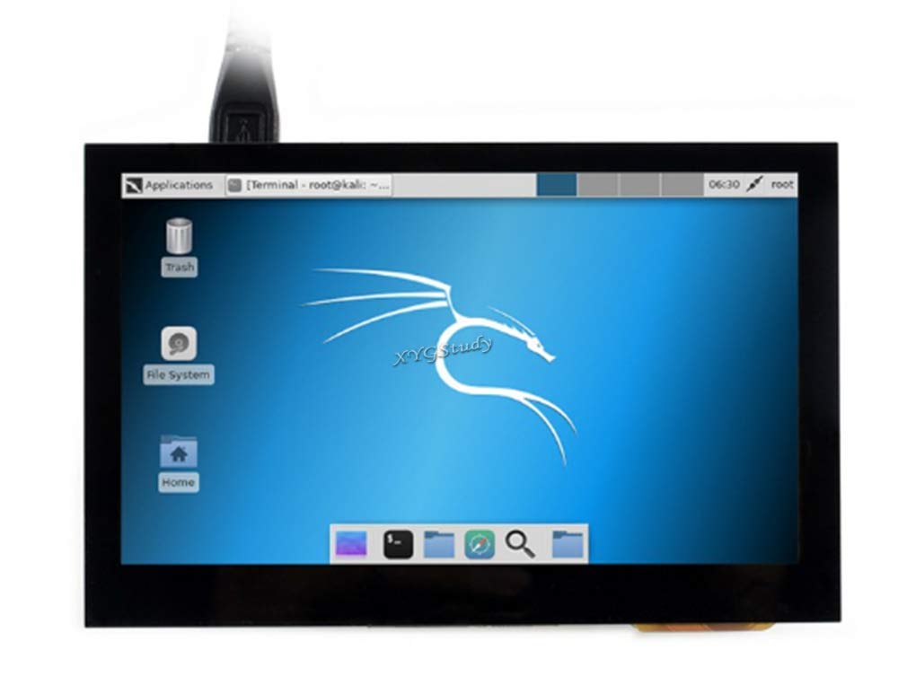 4.3inch HDMI LCD (B), IPS Screen HDMI Interface 4.3 inch 800x480 Capacitive Touch Screen Supports Multi Mini-PC Systems Raspberry Pi BB Black Banana Pi Raspbian Ubuntu Windows 10 8 7 @XYGStudy