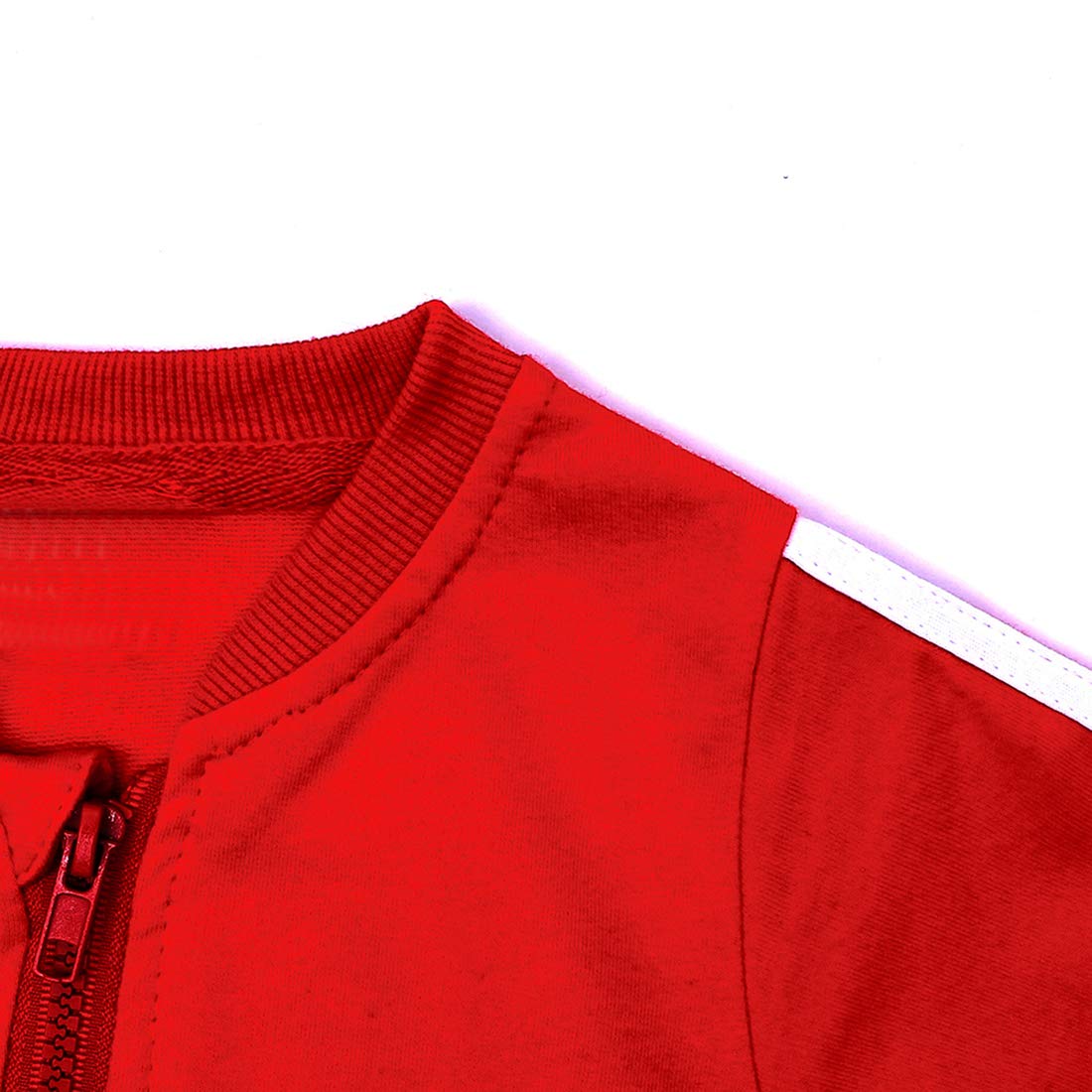 ZFTTZYMX Baby Boys Girls Cotton Tracksuit Sweatshirt Top + Sweatpants Zipper Coat Outfits Set