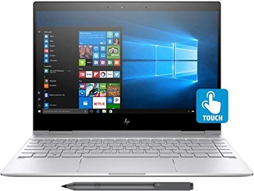 HP 2019 Premium Spectre x360 13.3" 2-in-1 Laptop - 8th Gen Intel i7-8550U, 8GB RAM, 256GB SSD, IPS Micro-Edge Touchscreen, Active Stylus, Windows 10 Home
