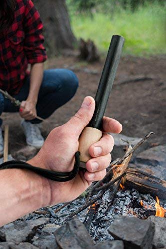 Arcadia Gear Fat Boy Ferro Rod | Extra Large 3/4" D x 6" | Long Term Survival Tool