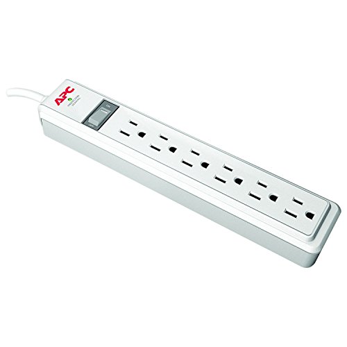 APC SurgeArrest Surge Protector Power Strip (P62)