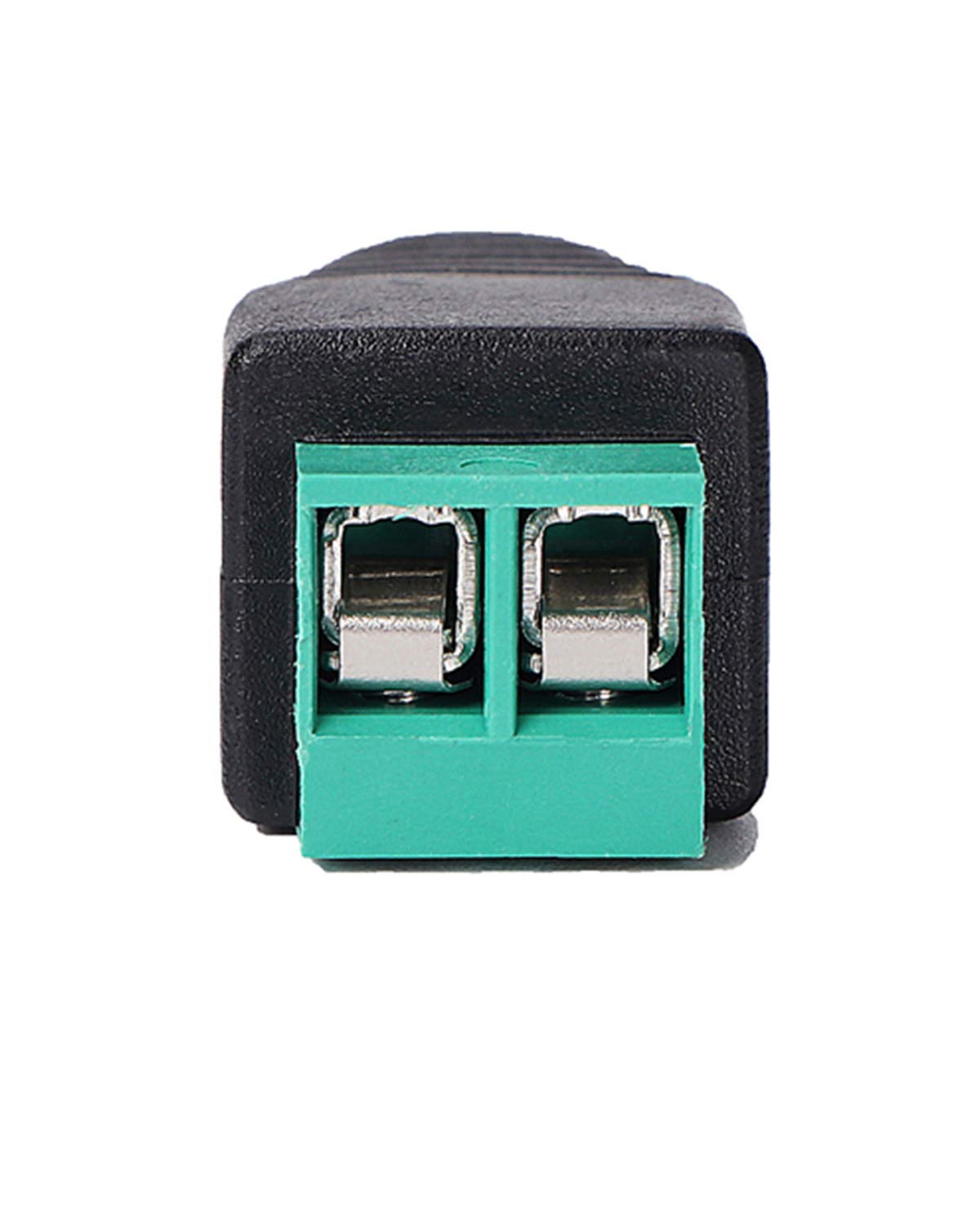 ALEKOR Phono RCA Male Plug to AV Screw Terminal Audio Video Connector Speaker Wire to RCA Adapter (Pack of 12)