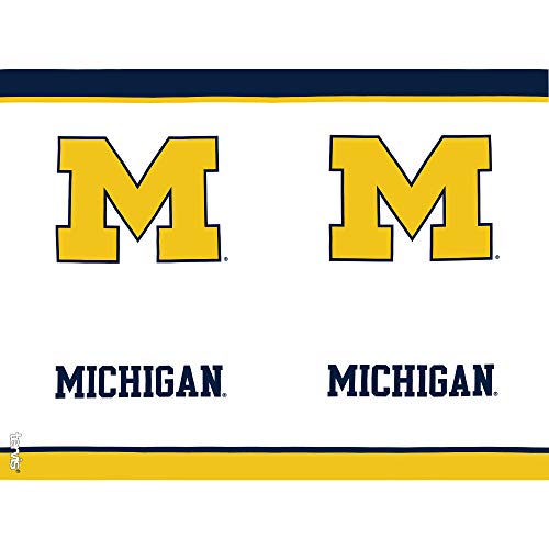 Tervis Made in USA Double Walled University of Michigan UM Wolverines Insulated Tumbler Cup Keeps Drinks Cold & Hot, 24oz, Tradition