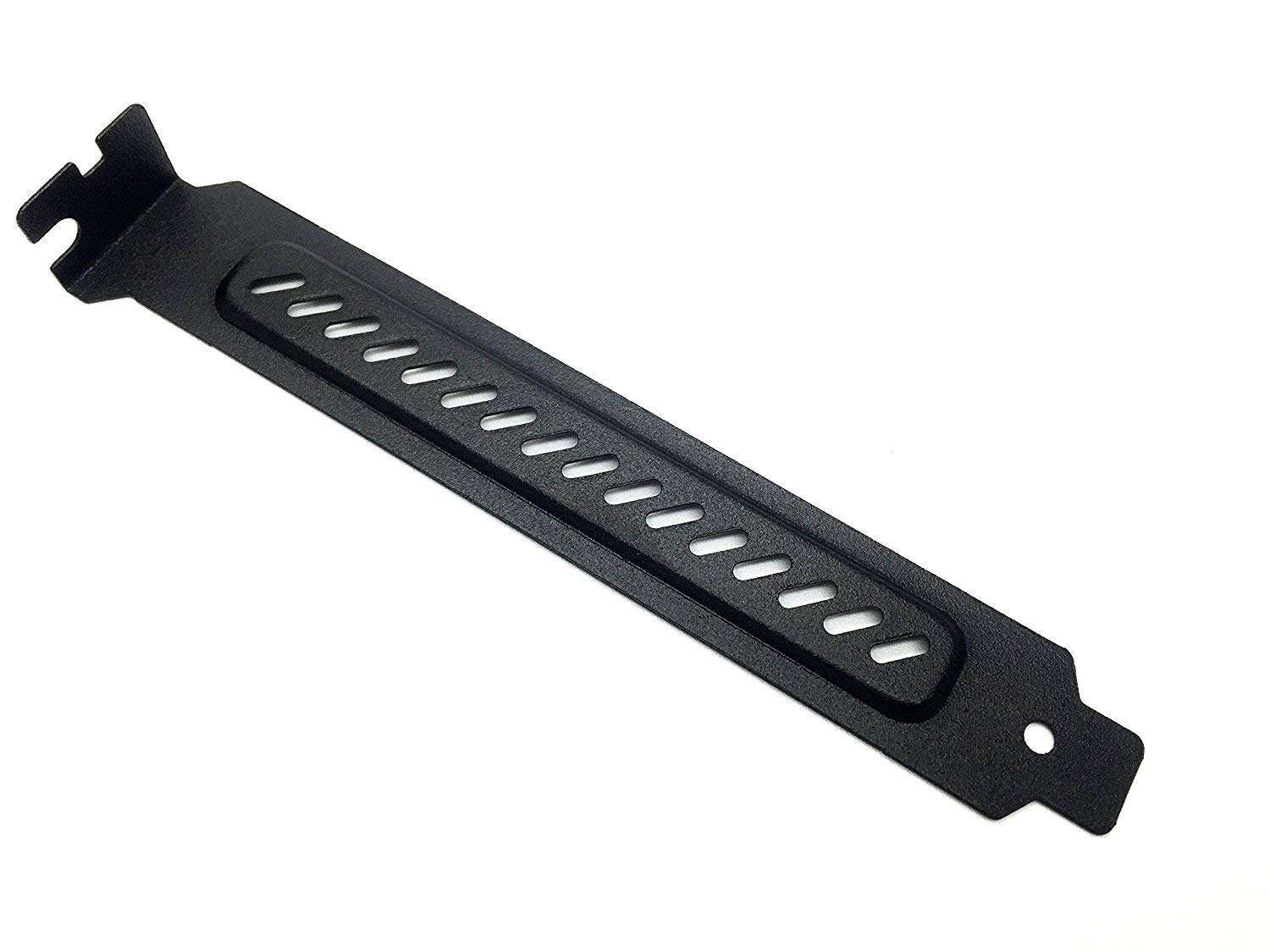 upHere Hard Steel Dust Filter Blanking Plate PCI Slot Cover 10 Pcs Black