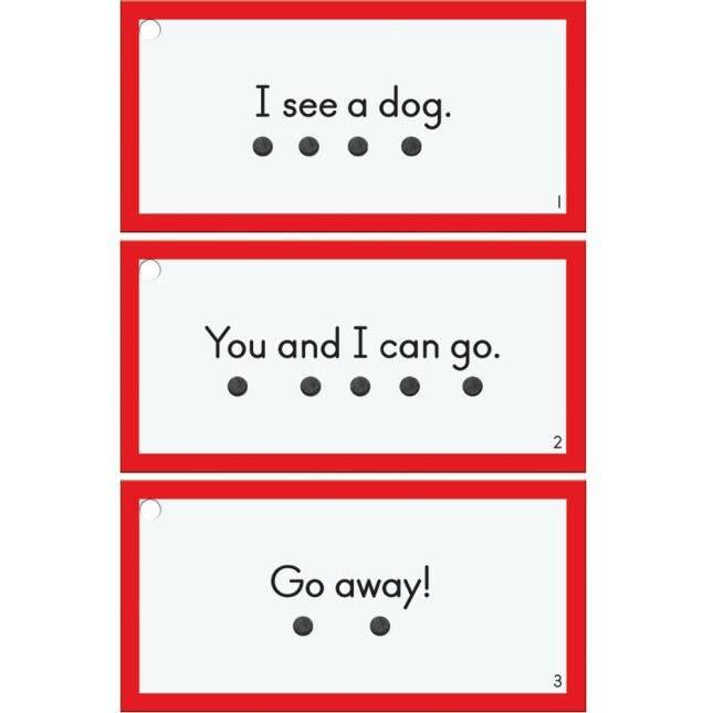 EZRead Dolch Pre-Primer Tap & Track™ Sight Word Sentences