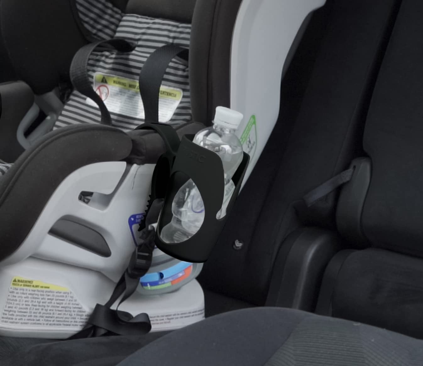 Trustic - Child Cup Holder for Convertible Car Seats - Compatible with Britax ClickTight Marathon, Boulevard, Advocate Car Seats – Black