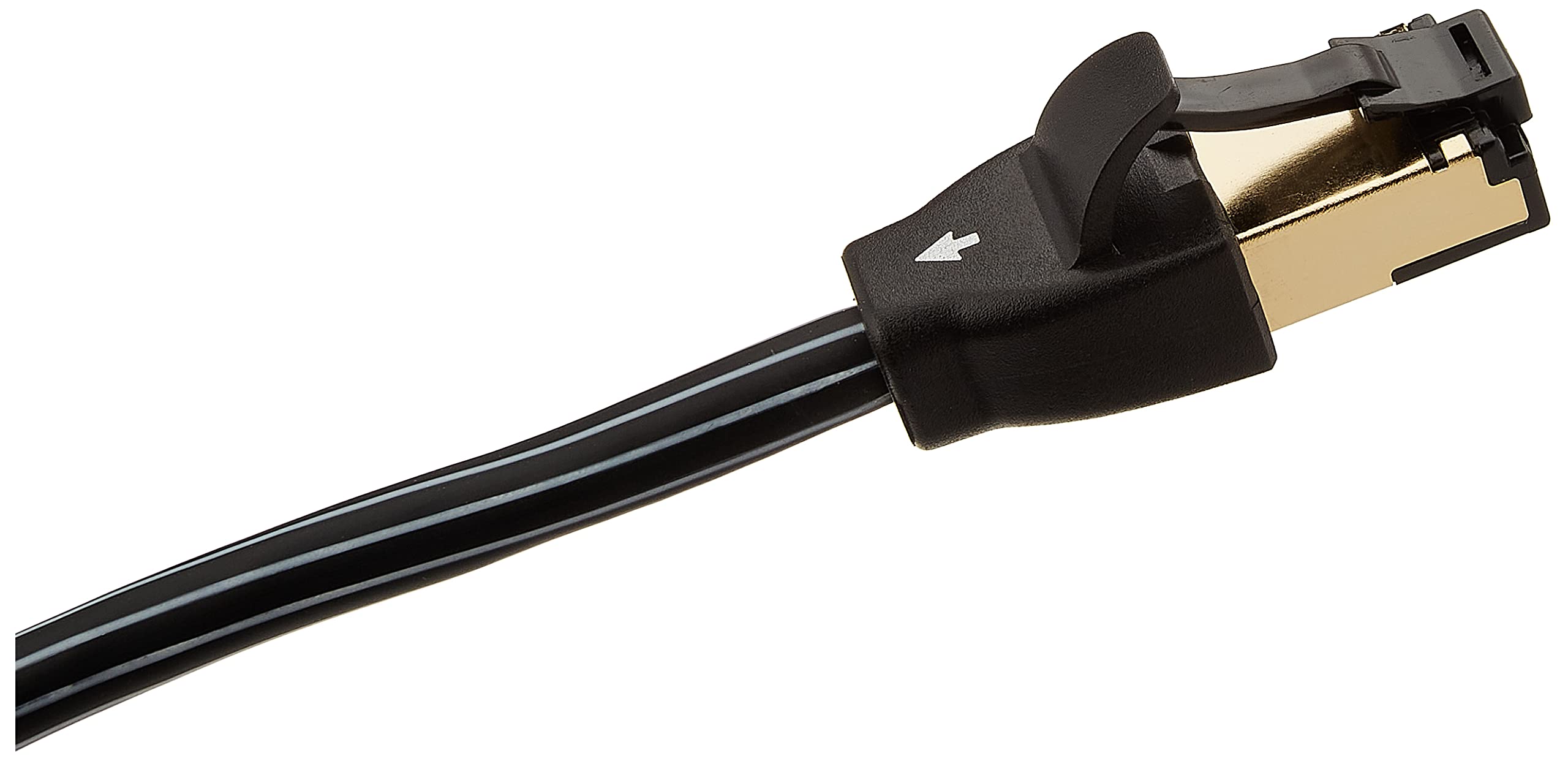 AudioQuest 0.75 m RJ/E Pearl Cat 7 Black Networking Cable – Networking Cables (0.75 m, Cat 7, RJ45, RJ45, Black)