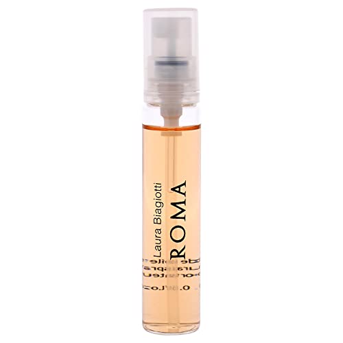 Laura Biagiotti Roma for Women Sweet and Elegant Scent - Opens with Pink Grapefruit and Black Currant - Unleashes Delicate and Timeless Sensuality - Perfect for Date Night - 0.5 oz EDT Spray