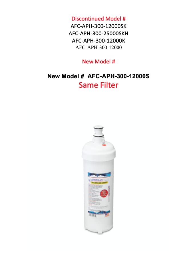 AFC Brand, water filter, Model # AFC-APH-300-12000SK-B, Compatible with Bunn(R) EQHP-10CRTG Filter New AFC Brand Model # AFC-APH-300-12000S 3 - Filters