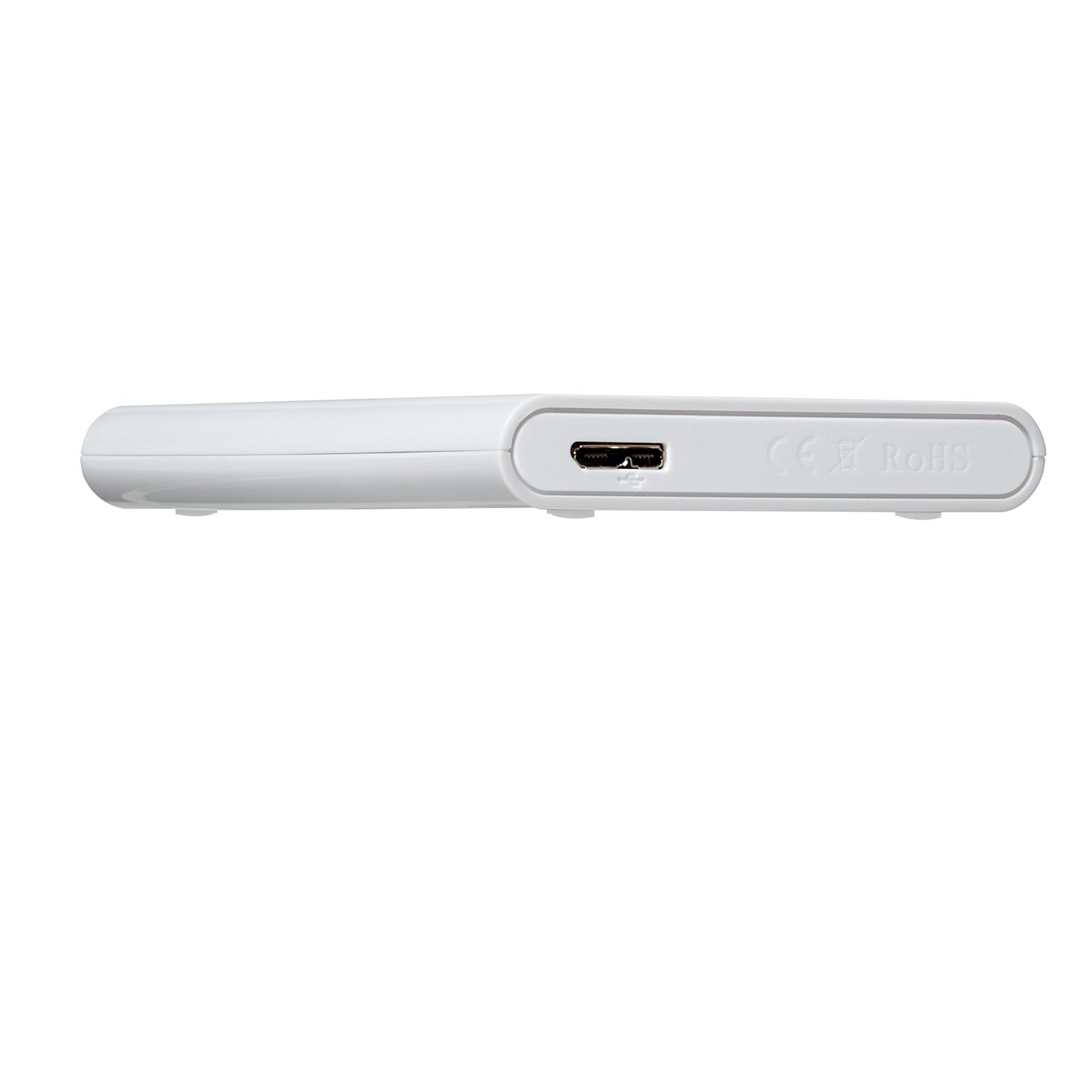 BIPRA S3 2.5 inch USB 3.0 FAT32 Portable External Hard Drive - White (120GB)