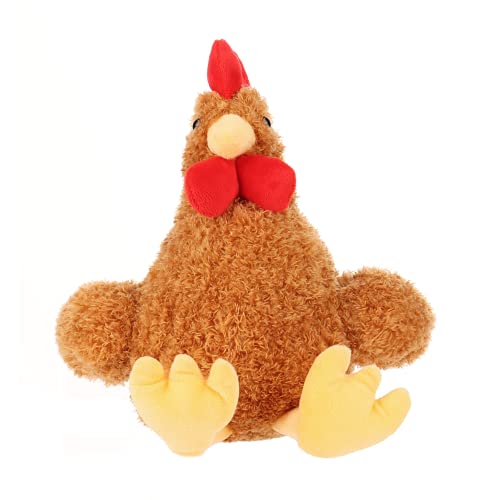 Apricot Lamb Toys Plush Ginger Rooster Stuffed Animal Soft Cuddly Perfect for Child (Ginger Rooster,10Inches)