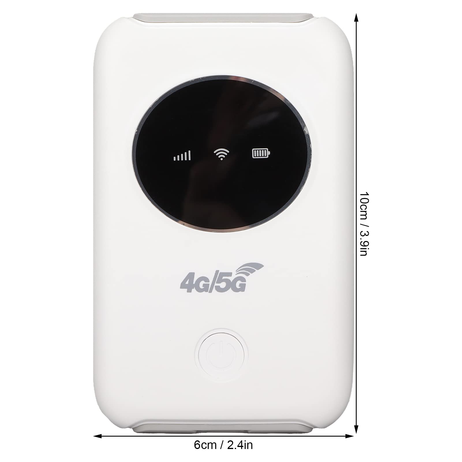 4G Portable WiFi, LED Indicator 150Mbps High Speed Plug and Play Mobile Portable WiFi Device for Laptop for Mobile Phone for Tablet