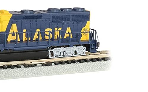 Bachmann Trains - EMD GP40 Diesel Locomotive - Alaska #3009 (with Dynamic Brakes) - N Scale