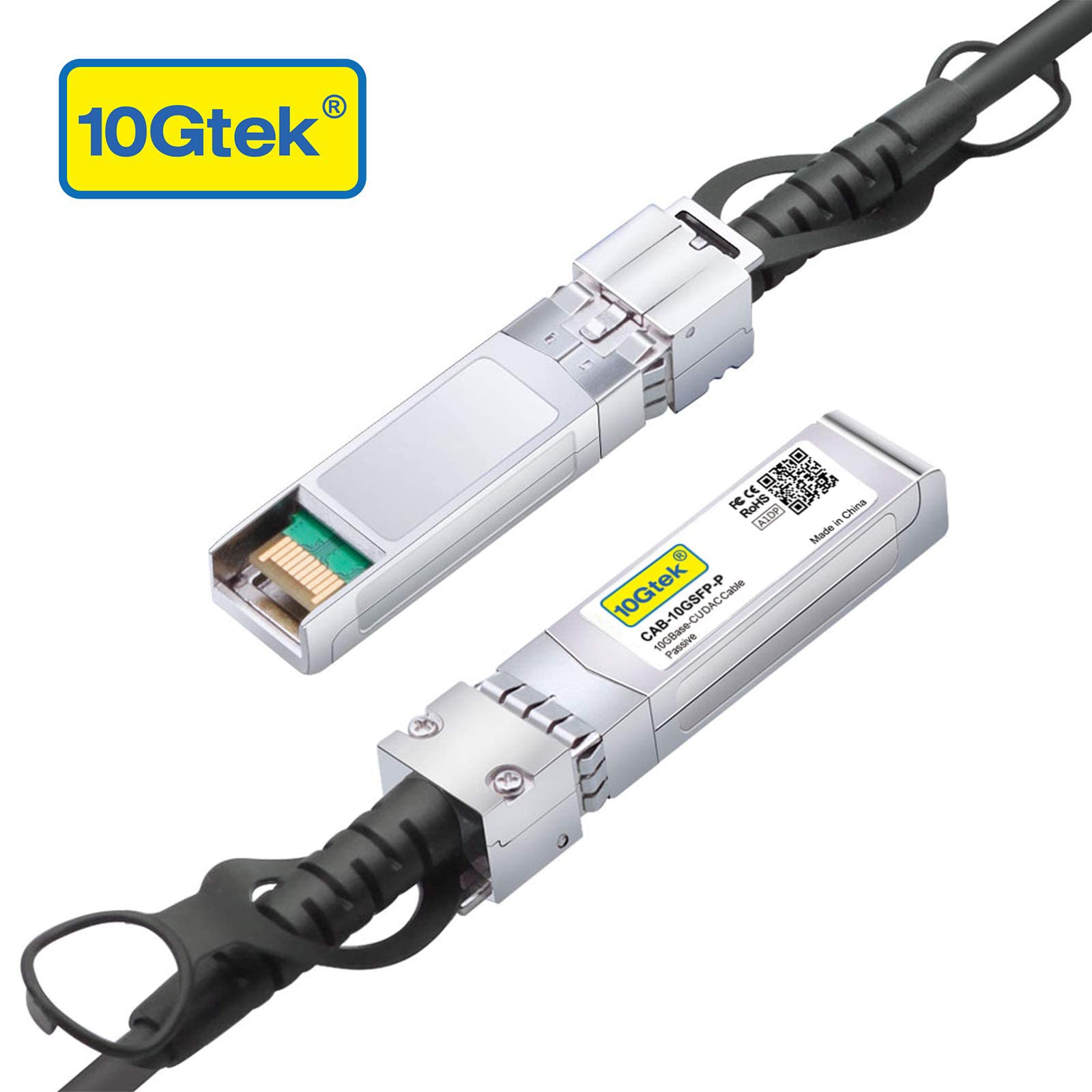 SFP+ DAC Twinax Cable, Passive, Compatible with HP ProCurve J9281B, HP Aruba J9281D, 1 Meter(3.3ft)