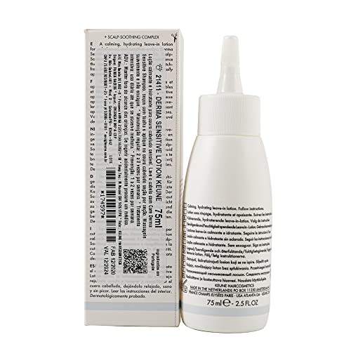 Keune Care Derma Sensitive Lotion, Soothing & Calming Treatment for Dry Scalp, 2.5 Fl Oz