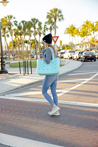 FROGG TOGGS womens Tote Lightweight, Washable Eva Beach Beyond HANDBAG, Cool Gray, Cool Gray US