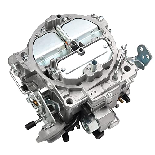 4 Barrel Carburetor Carb For 1901R Rochester Quadrajet 4MV Chevy 1966-1973 - Summit Jegs Divorced Choke 1901-GG 4-BBL, Replace for Corvettes 1975-1979 750 CFM Vacuum Secondary Durable