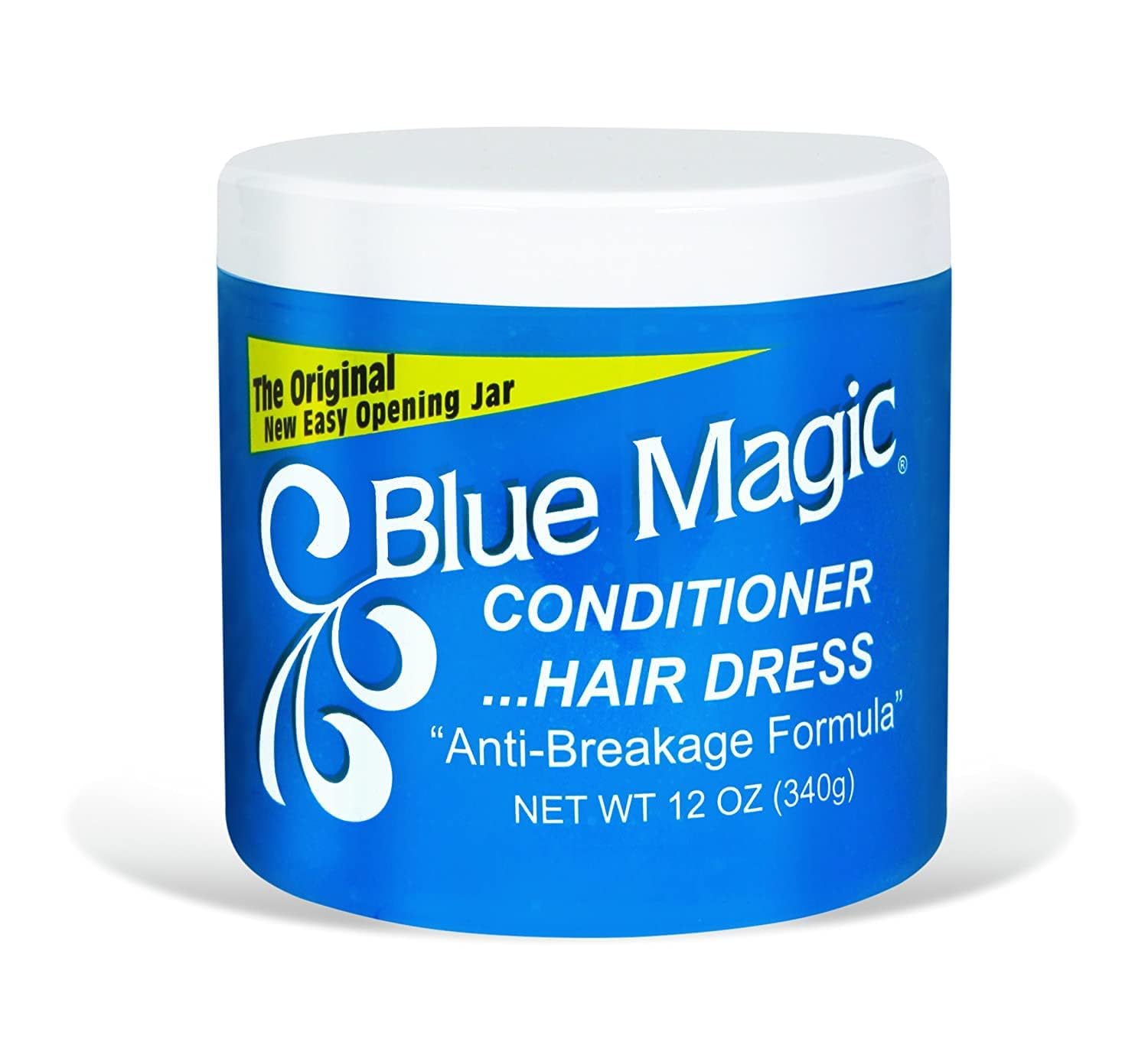 Blue Magic Conditioner Hairdress 12 Ounce Jar (354ml) (3 Pack)