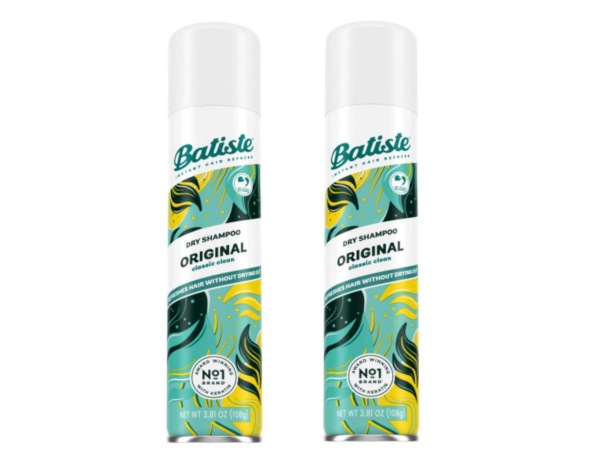 Batiste Shampoo Dry Original 6.73oz (2 Pack)