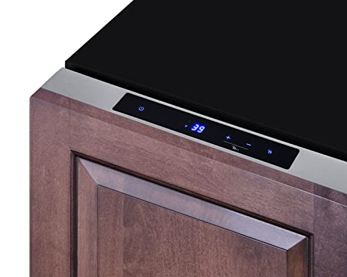 Summit Appliance ASDR1524PNR 15" Wide 2-Drawer All-Refrigerator; Panel-ready Drawer Fronts (Panels Not Included); 1.7 cu.ft Capacity; Frost-Free Operation; Stainless Steel Cabinet and Door