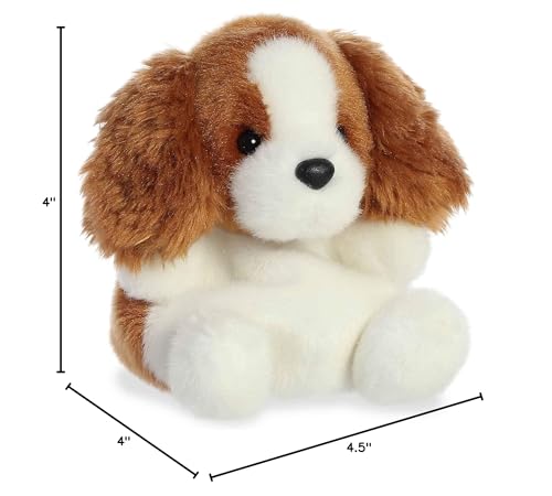 Aurora® Adorable Palm Pals™ Lady Spaniel™ Stuffed Animal - Pocket-Sized Play - Collectable Fun - Brown 5 Inches