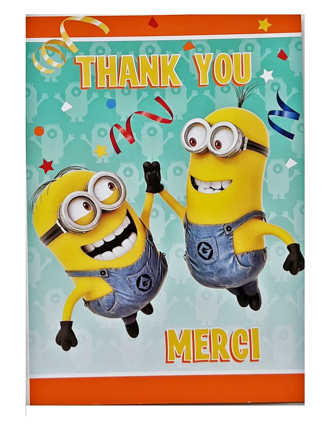 Amscan Despicable Me Birthday Party Supplies Bundle Pack includes 24 Party Invitations and 24 Thank You Postcards